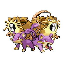 Shiny Raticate Sprite