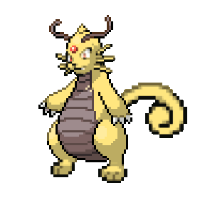 Dragonite Sprite Red