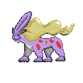 Shiny Suicune Sprite