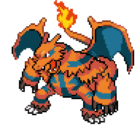 Mega Charizard X Sprite