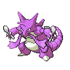 Shiny Nidoking Sprite