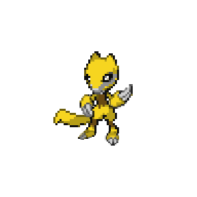Shiny Abra Sprite