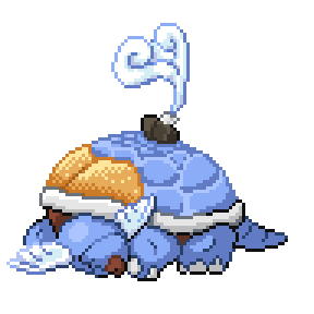 Blastoise Back Sprite