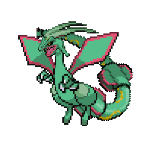 Shiny Flygon Sprite