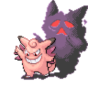 Clefable Gengar