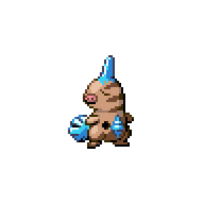 Shiny Larvitar Sprite