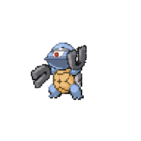 Blastoise Back Sprite