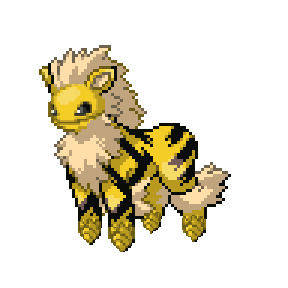 Shiny Growlithe Sprite