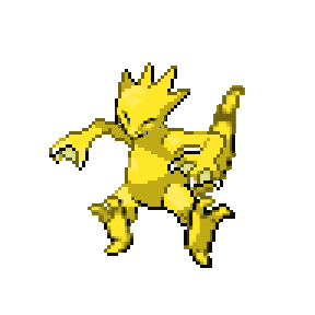 Shiny Abra Sprite