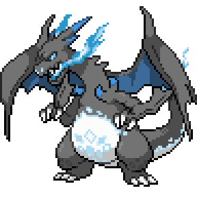 Mega Charizard X Sprite