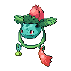 Pokemon Pixel Art Ivysaur