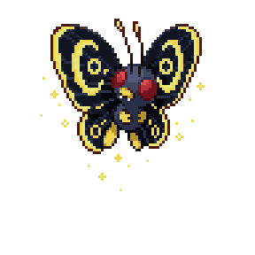 Shiny Beautifly Sprite