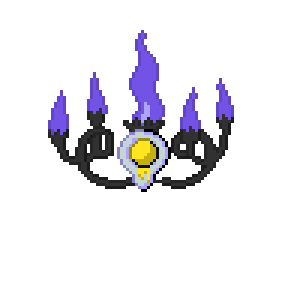 Shiny Chandelure Sprite
