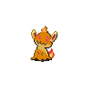 Shiny Chimchar Sprite