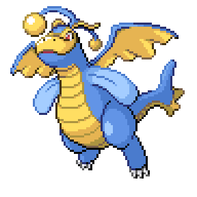 Dragonite Back Sprite