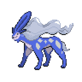 Shiny Suicune Sprite