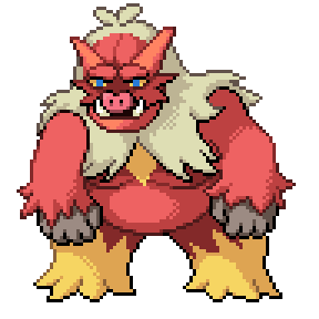 Shiny Infernape Sprite