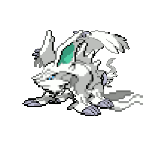 Shiny Reshiram Sprite