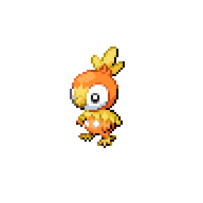 Shiny Torchic Sprite