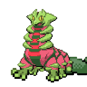 Shiny Scolipede Sprite