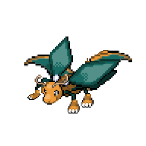 Dragonite Overworld Sprite