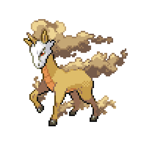 Shiny Ponyta Sprite