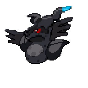 Shiny Zekrom Sprite