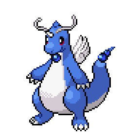 Dragonite Pixel Art