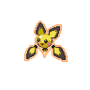 Shiny Pichu Sprite
