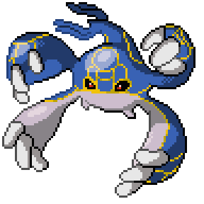 Shiny Kyogre Sprite