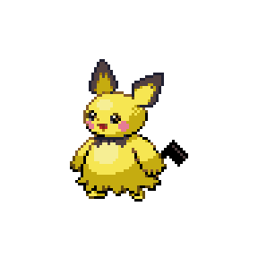 Shiny Pichu Sprite