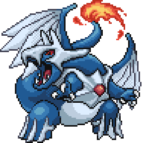 Pokemon Dialga And Palkia Fusion