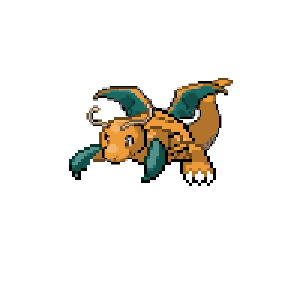 Dragonite Overworld Sprite
