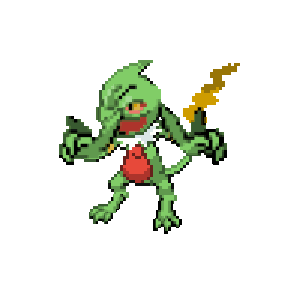 Sceptile Sprite Emerald