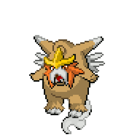 Shiny Entei Sprite