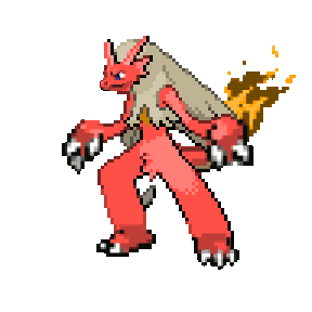 Blaziken Sprite Sheet