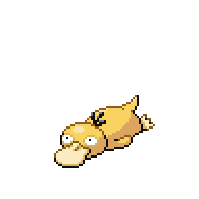 Psyduck Sprite Red