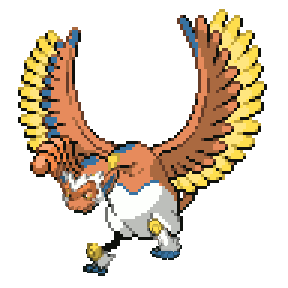 Shiny Infernape Sprite