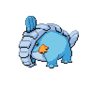Mudkip Sprite Black