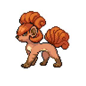 Shiny Vulpix Sprite