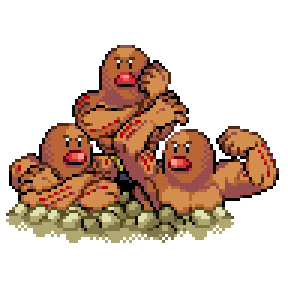 Dugtrio Sprite