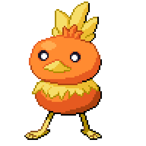 Shiny Torchic Sprite