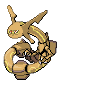 Shiny Rayquaza Sprite