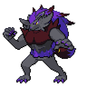 Shiny Zoroark Sprite