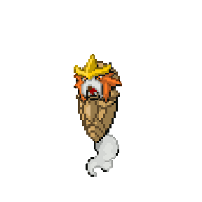 Entei Pixel Art Grid