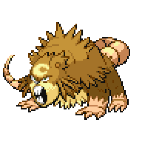 Shiny Raticate Sprite