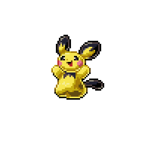 Shiny Pichu Sprite