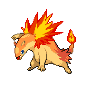 Shiny Quilava Sprite