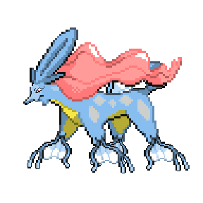 Shiny Suicune Sprite