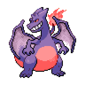 Shiny Charizard Sprite Gif